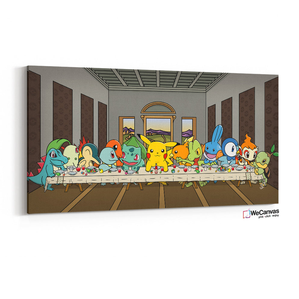 La Última Cena Pokemon— wecanvasmx