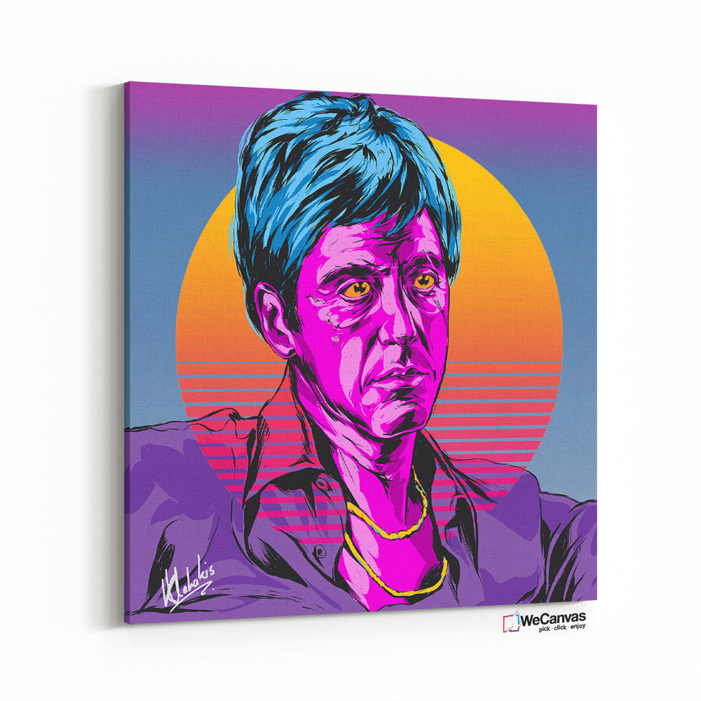 Scarface Color Illustration— wecanvasmx