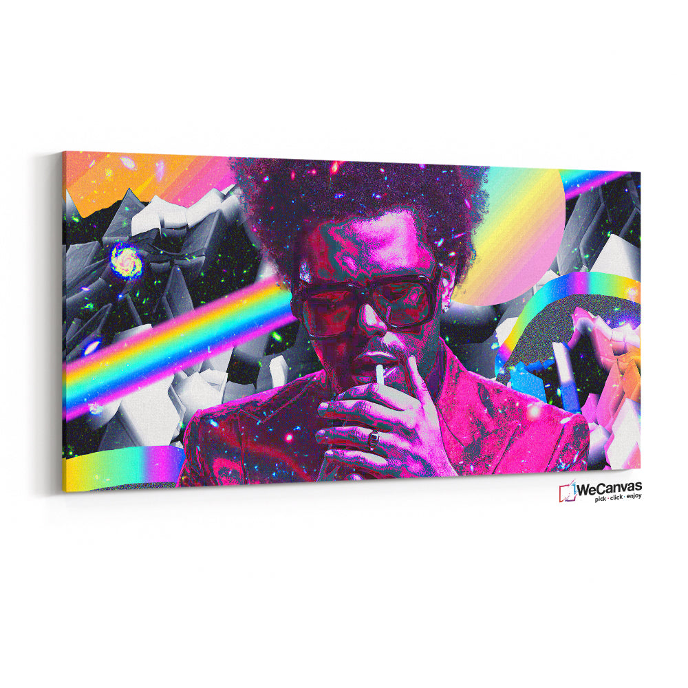 The Weeknd Colors | Cuadro en canvas o acrílico con envío gratis – WeCanvas